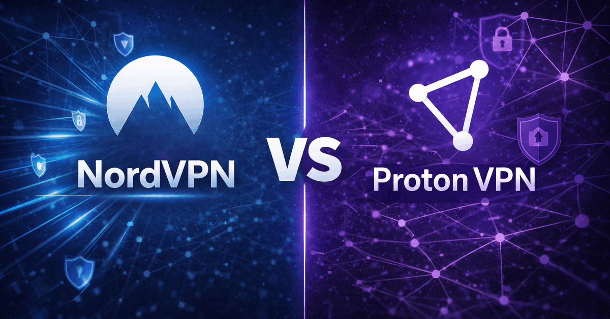 NordVPN vs Proton VPN：2026隐私、速度与价值对比 | 2026